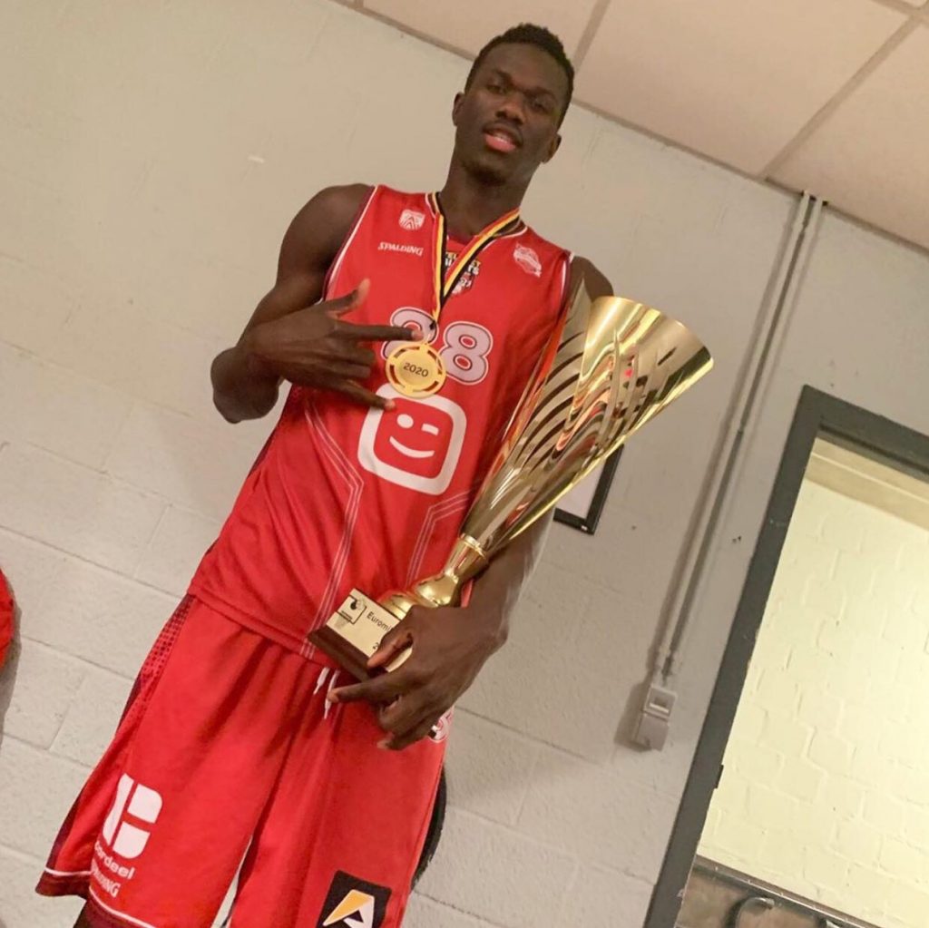 Ibrahima Fall Faye remporte la Coupe de Belgique 2020 ! - Basket 221