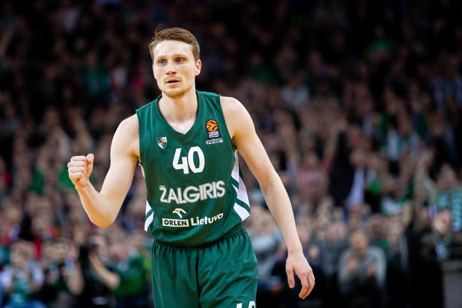 Marius Grigonis MVP du mois d'octobre en Euroligue - Basket 221