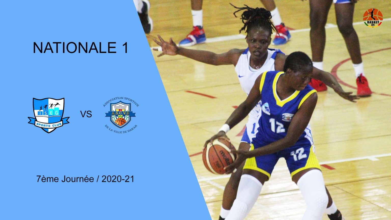 (VIDEO) ISEG vs ASC VILLE DE DAKAR - 7ème Journée - Basket 221