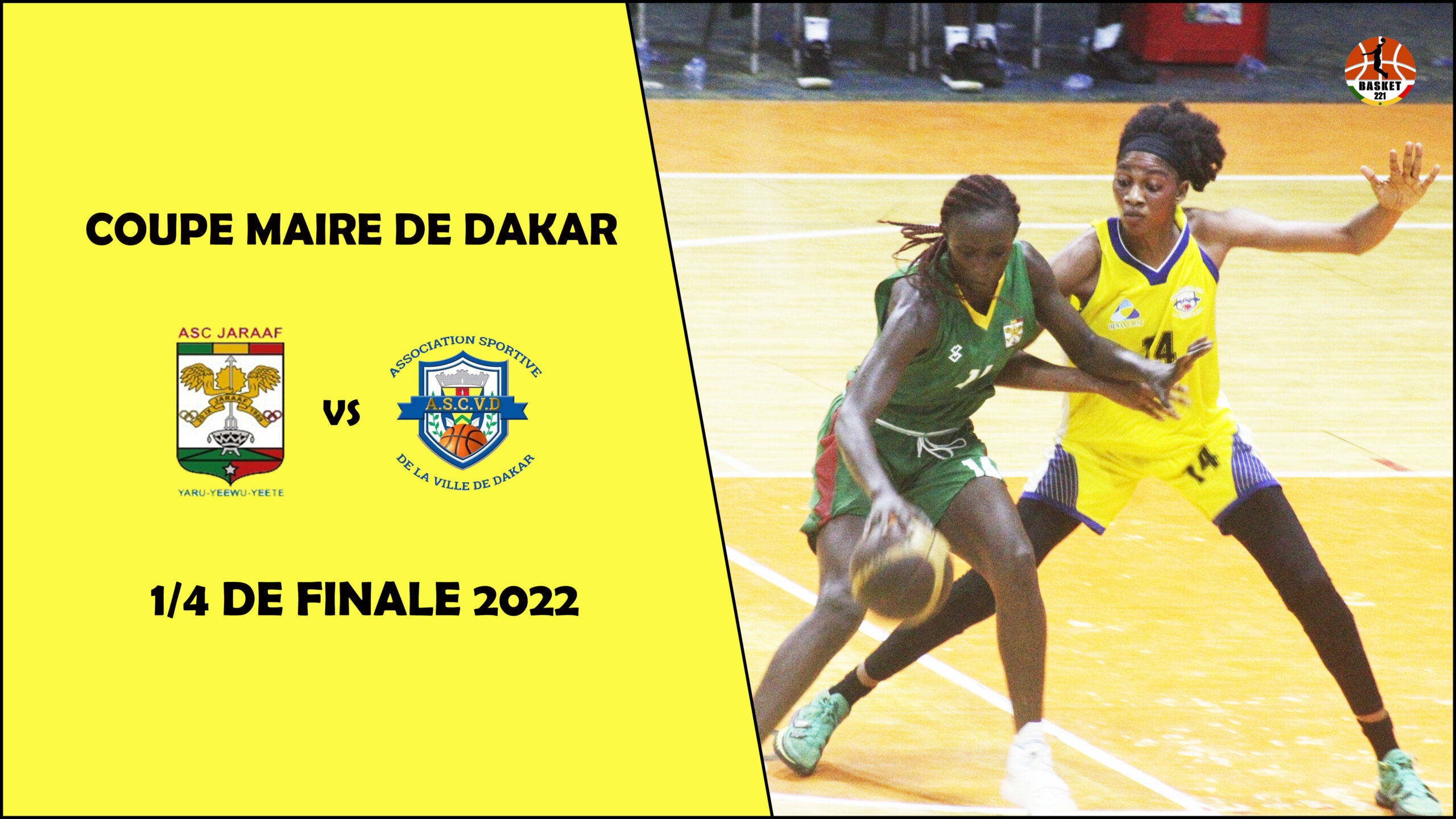 JARAAF vs ASC VILLE DE DAKAR - 1/4 de finale | Coupe du Maire de Dakar ...
