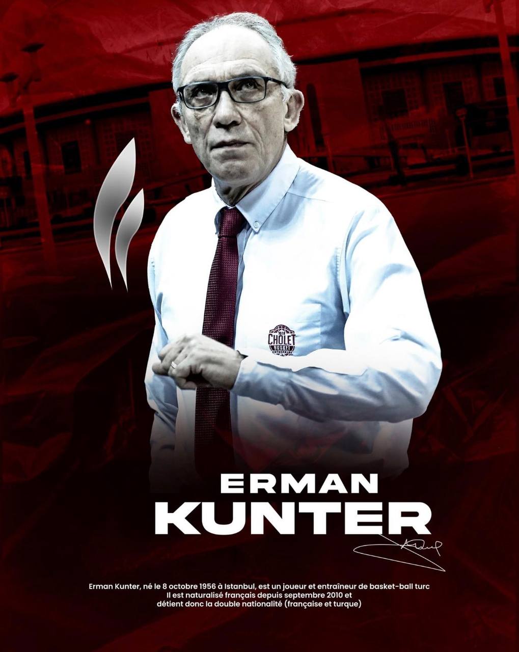 Tunisie : La FTBB officialise la nomination de Erman Kunter à la tête ...