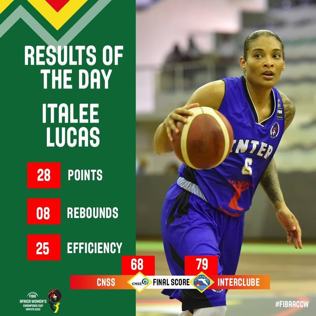 Italee Lucas offre encore une prestation magistrale - Basket 221